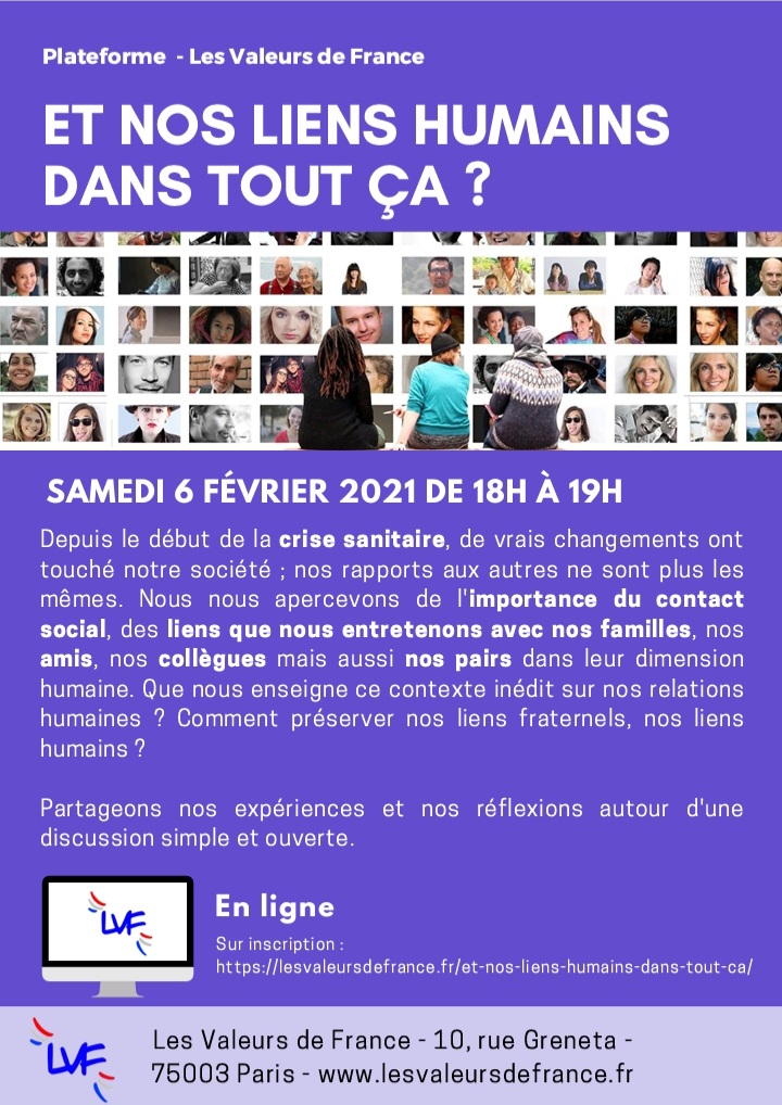 Et nos liens humains dans tout ça ? plateforme d'echange en ligne le ...