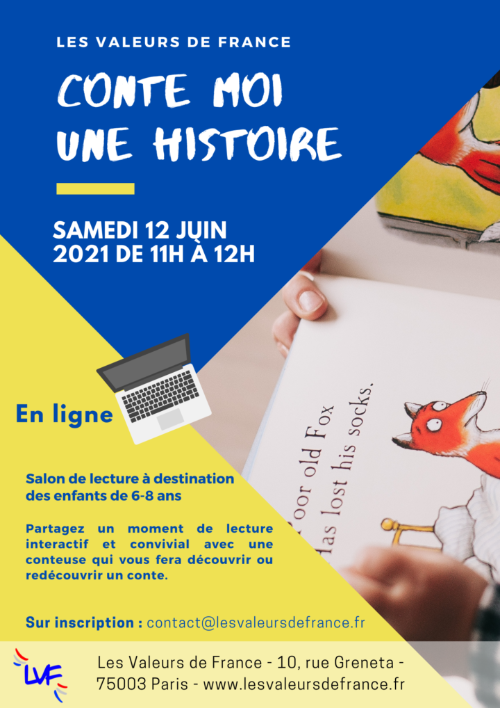 Ateliers lecture (6-8 ans) | Les Valeurs de France